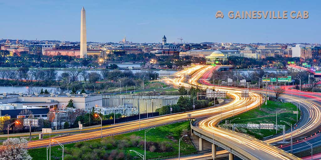Gainesville Taxi Cab to Dulles Airport, Reagan Airport, and BWI Airport.